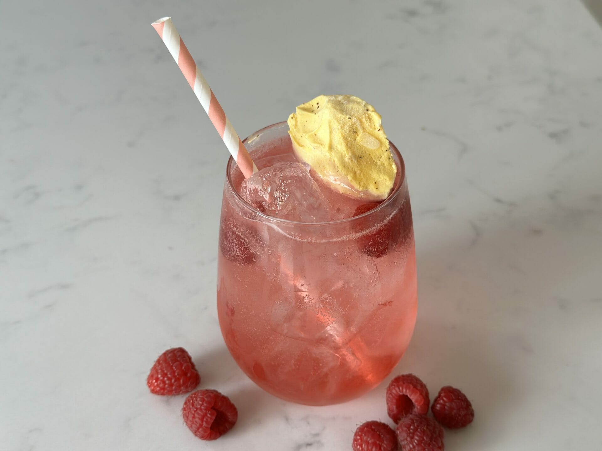 Raspberry Ripple Cocktail » Vodka Float » The Ice Co.